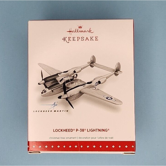 Hallmark | Holiday | Lockheed Martin P38 Lightning Airplane Hallmark ...